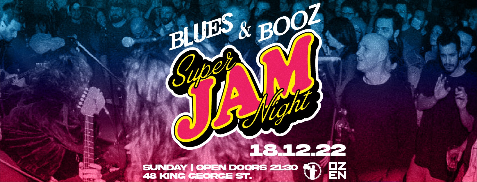 Blues&Booz Super Jam Night @ Ozen Bar | Secret Tel Aviv