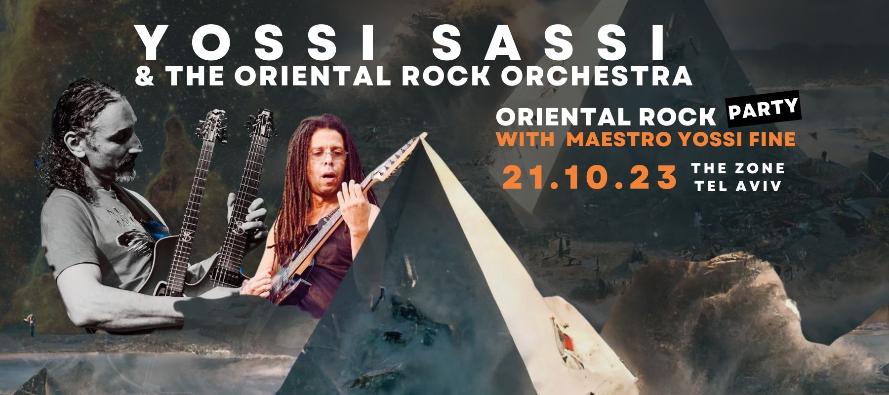 Oriental Rock Party: Yossi Sassi and the orchestra host Yossi Fine ...