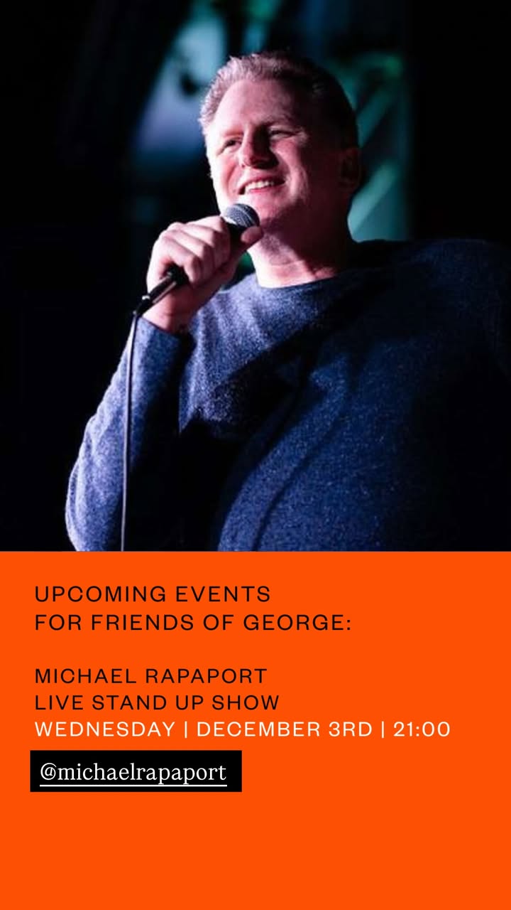 MEMBERS ONLY – Michael Rapaport @ George Tel Aviv | Secret Tel Aviv